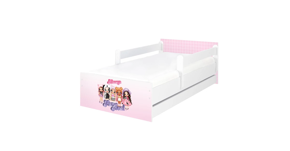 Boo-Max leesésgátlós gyerekágyak 90x180 cm-es fekvőfelülettel